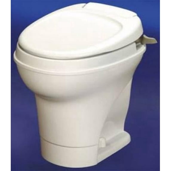 Thetford Aqua-Magic V RV Toilet, Hand Flush, High Profile, Parchment ...