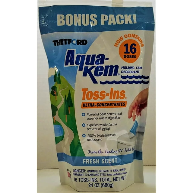 Thetford Aquakem Toss Ins - Walmart.com