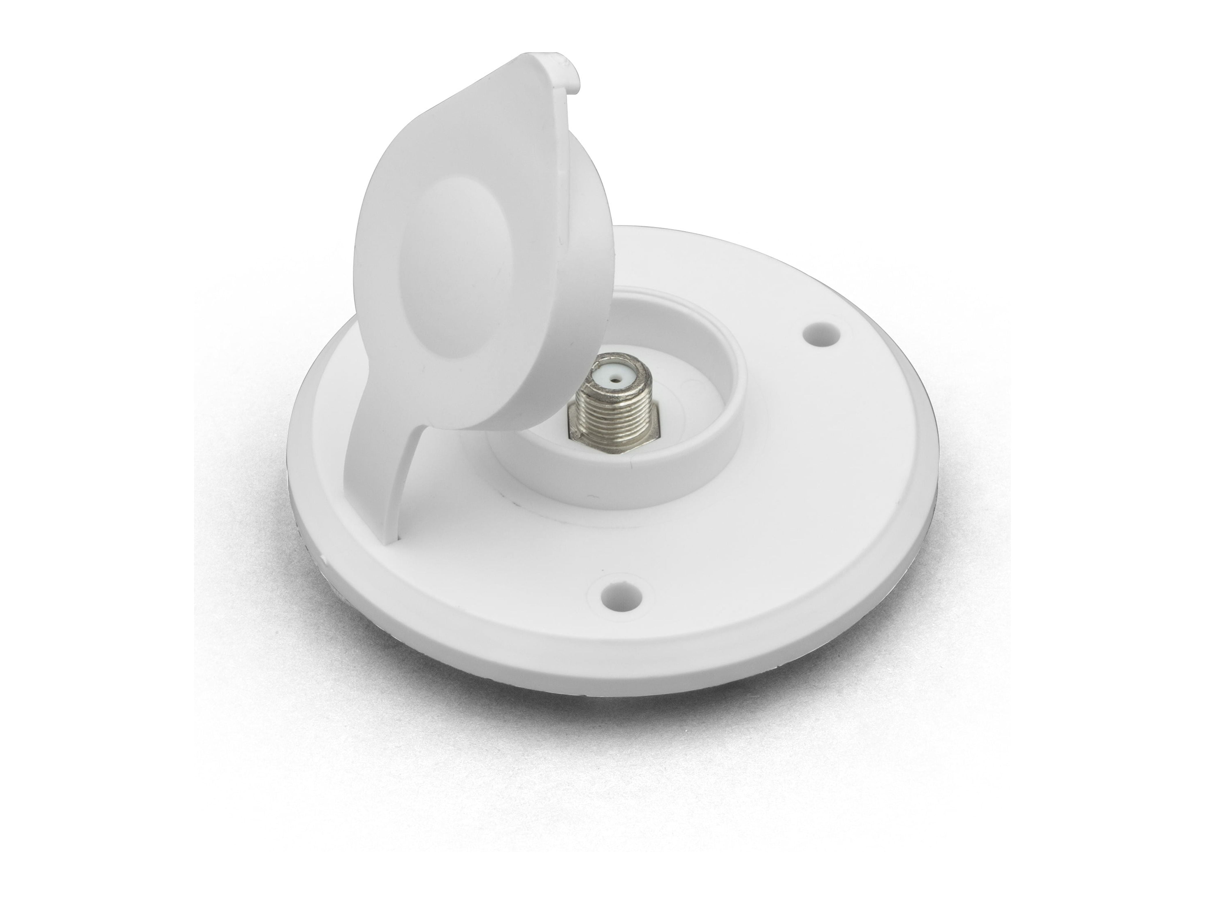 Thetford | B&B Molders RV 3.125" Antenna/ Coax Cable TV Plate, Polar ...