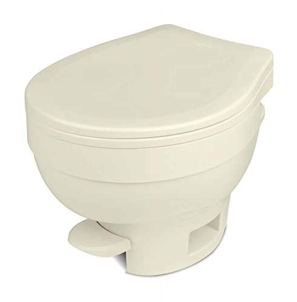 Thetford RV Toilet Aqua-Magic® VI Low, Parchment, Hand Sprayer, with ...