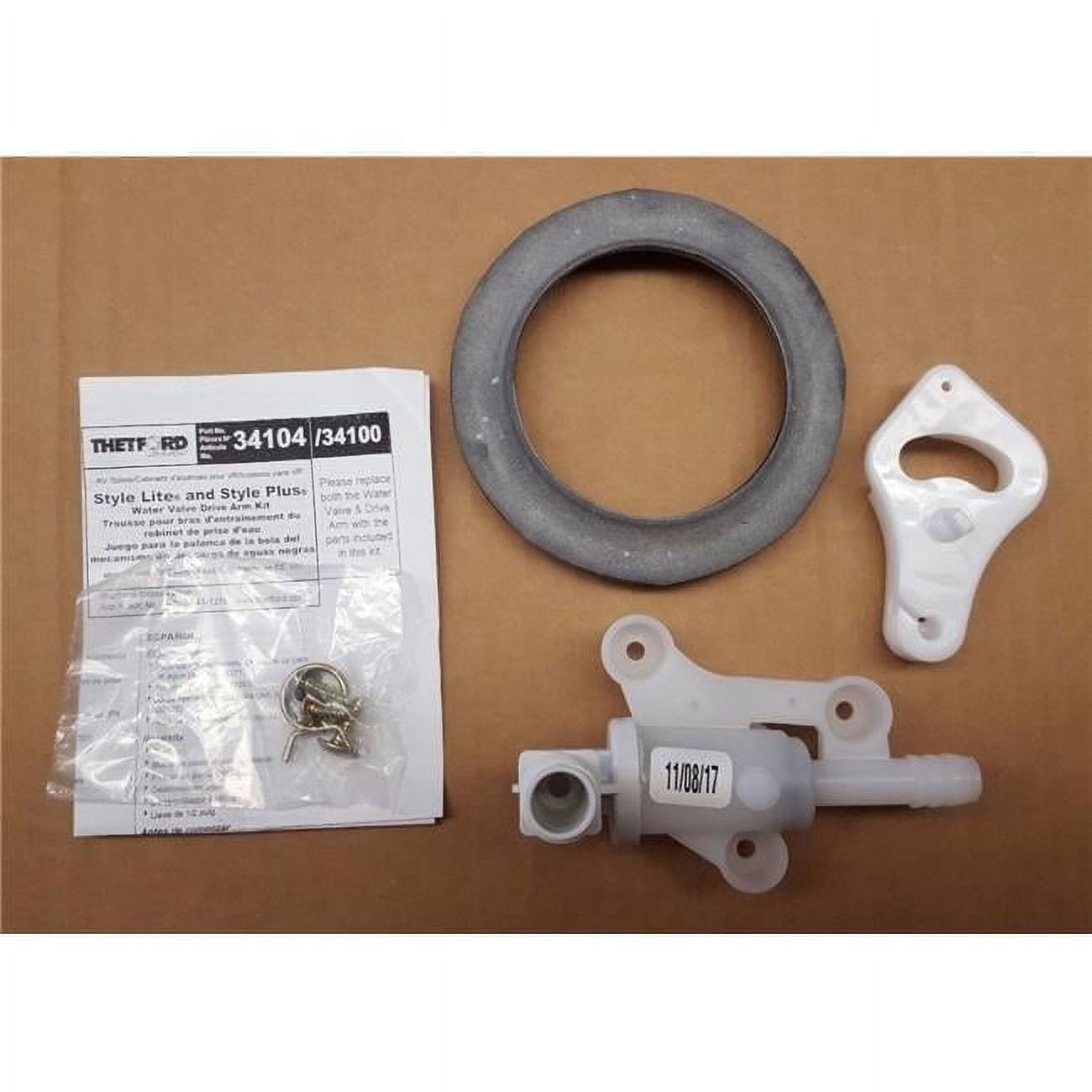 Thetford Style Lite or Plus Water Valve Kit - Walmart.com