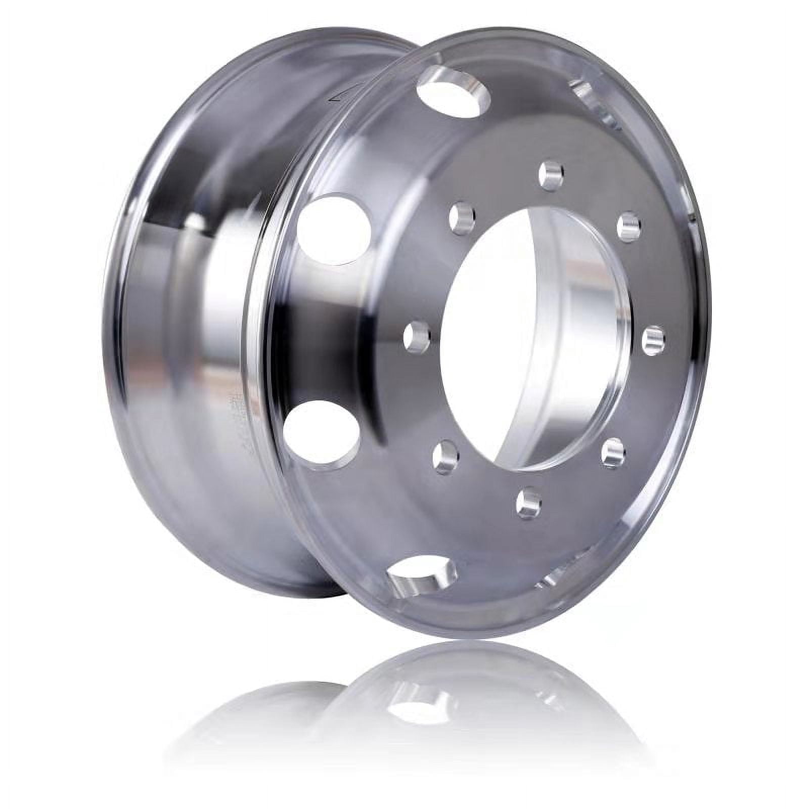 Thewheeldepot 19.5 x 7.5 in Forged Aluminum 17.5 in Wheel, 8 Lug, Both ...