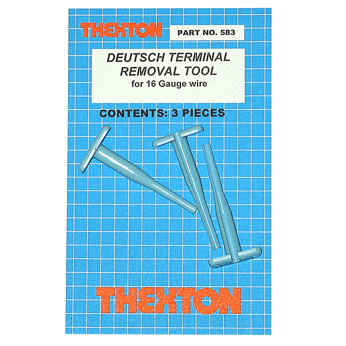 Thexton Deutsch Terminal Removal Tools for 16 gauge wire - Walmart.com