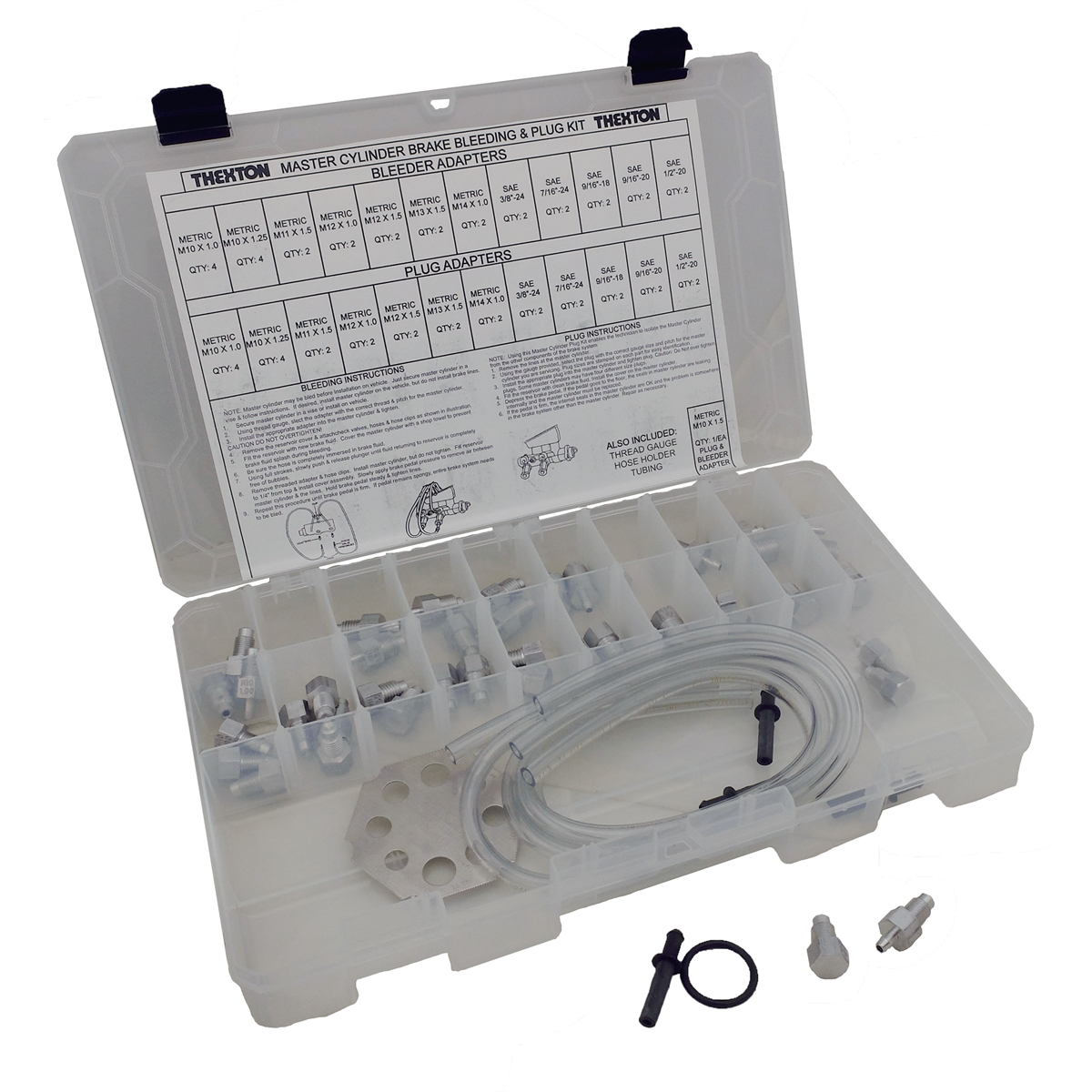 Thexton Master Brake Bleeder and Plug Kit - Walmart.com