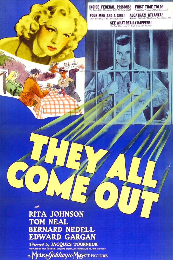 They All Come Out Us Poster Art From Left: Rita Johnson Tom Neal 1939 ...