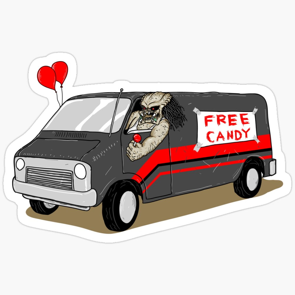 They Drive Vans Sticker Phone Decal Water Bottle Stickers Car Decals ...