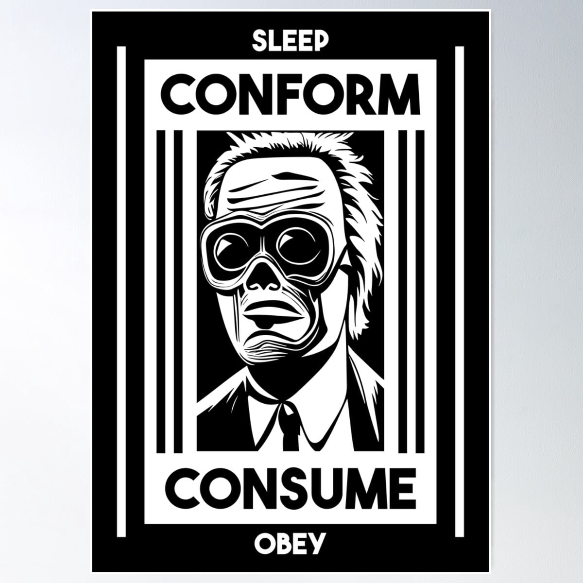 They Live Movie Poster Poster Wall Art, Modern Wall Decor For Living ...
