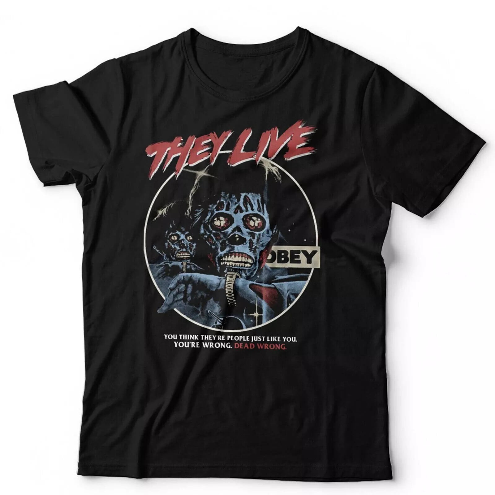 They Live Retro Obey Tshirt Unisex Vintage Movie John Carpenter 80s ...