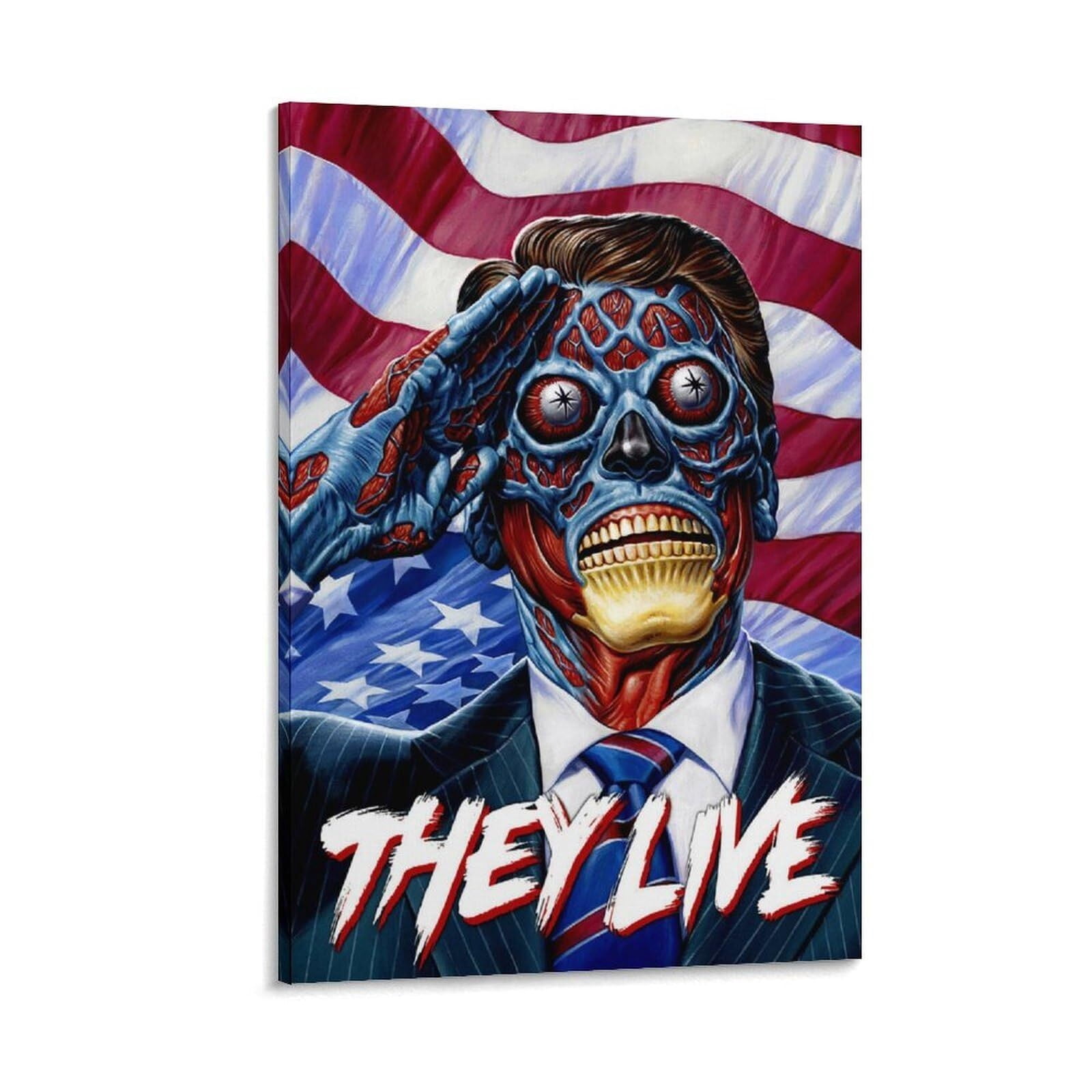They Live Science Fiction Action Horror Movie Poster (10) Posters Art ...