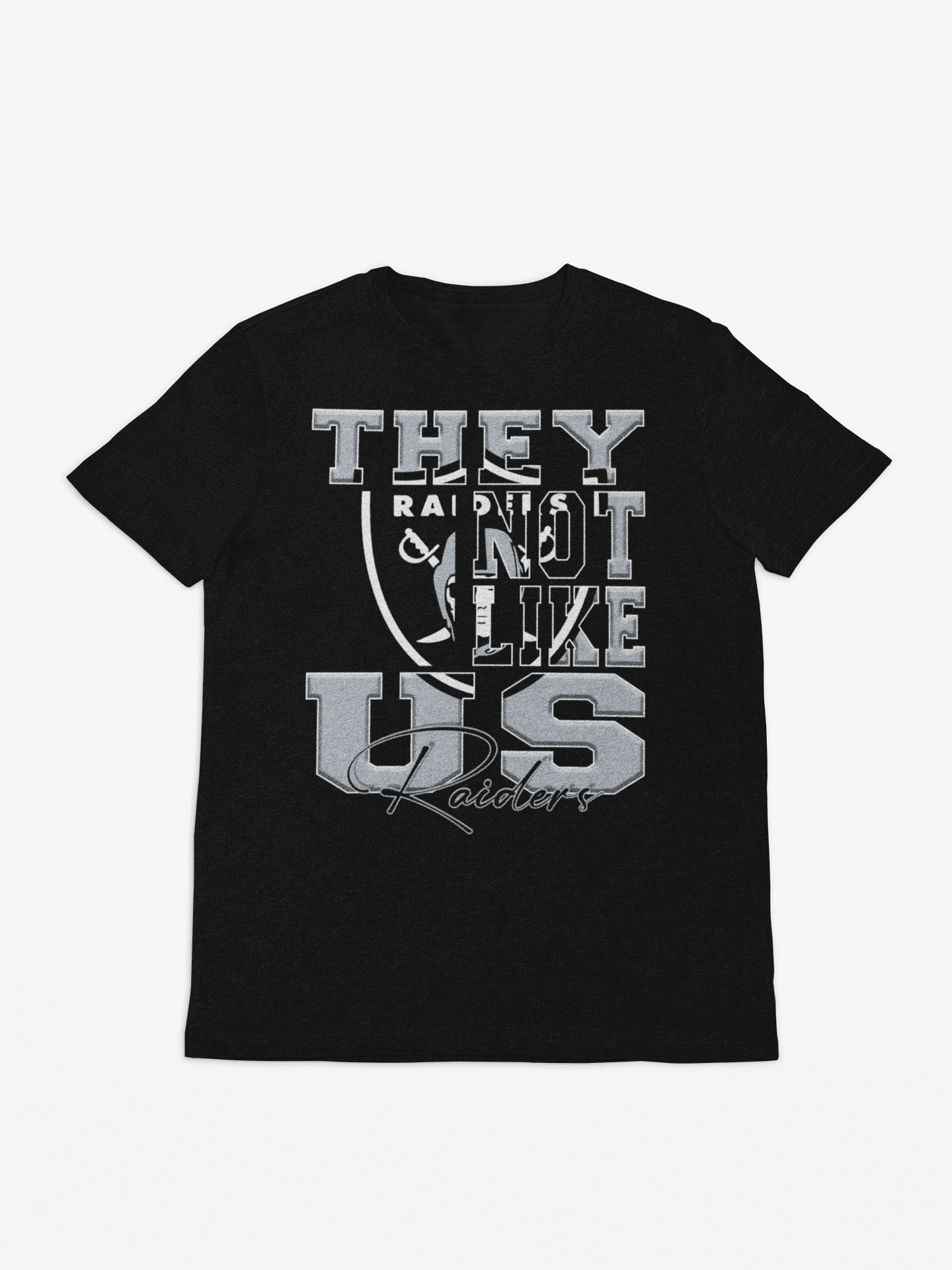 They Not Like US Raiders T-Shirt - Walmart.com