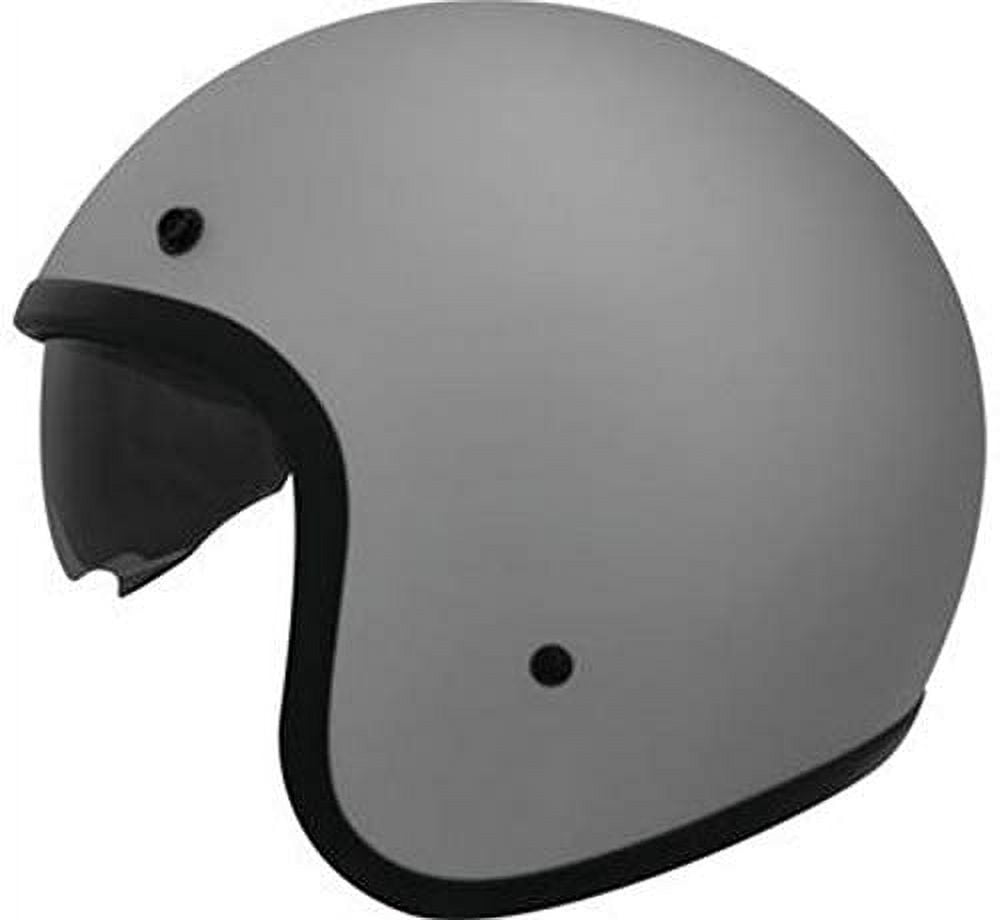 Thh Helmets T-383 Adult Street Motorcycle Helmet Silver/Large 646250 ...