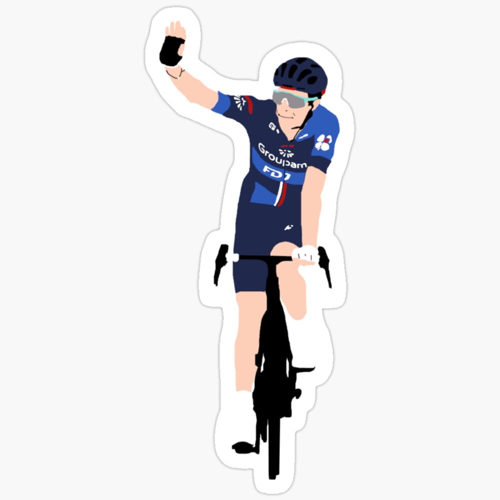Thibaut Pinot - Farewell Tdf Sticker Phone Decal Water Bottle Stickers ...