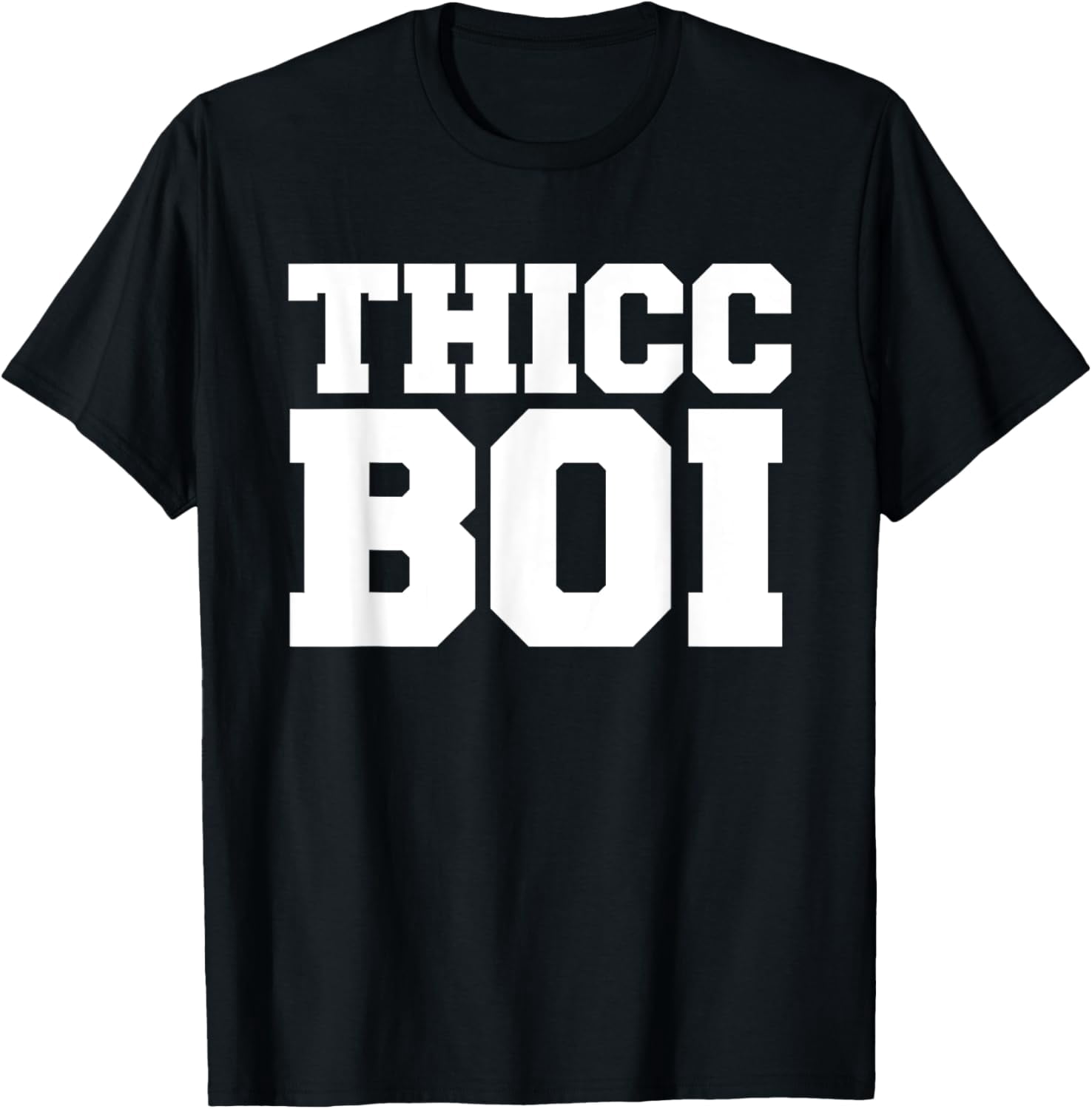 Thicc Boi Thick Boy Internet Dank Meme T-Shirt - Walmart.com