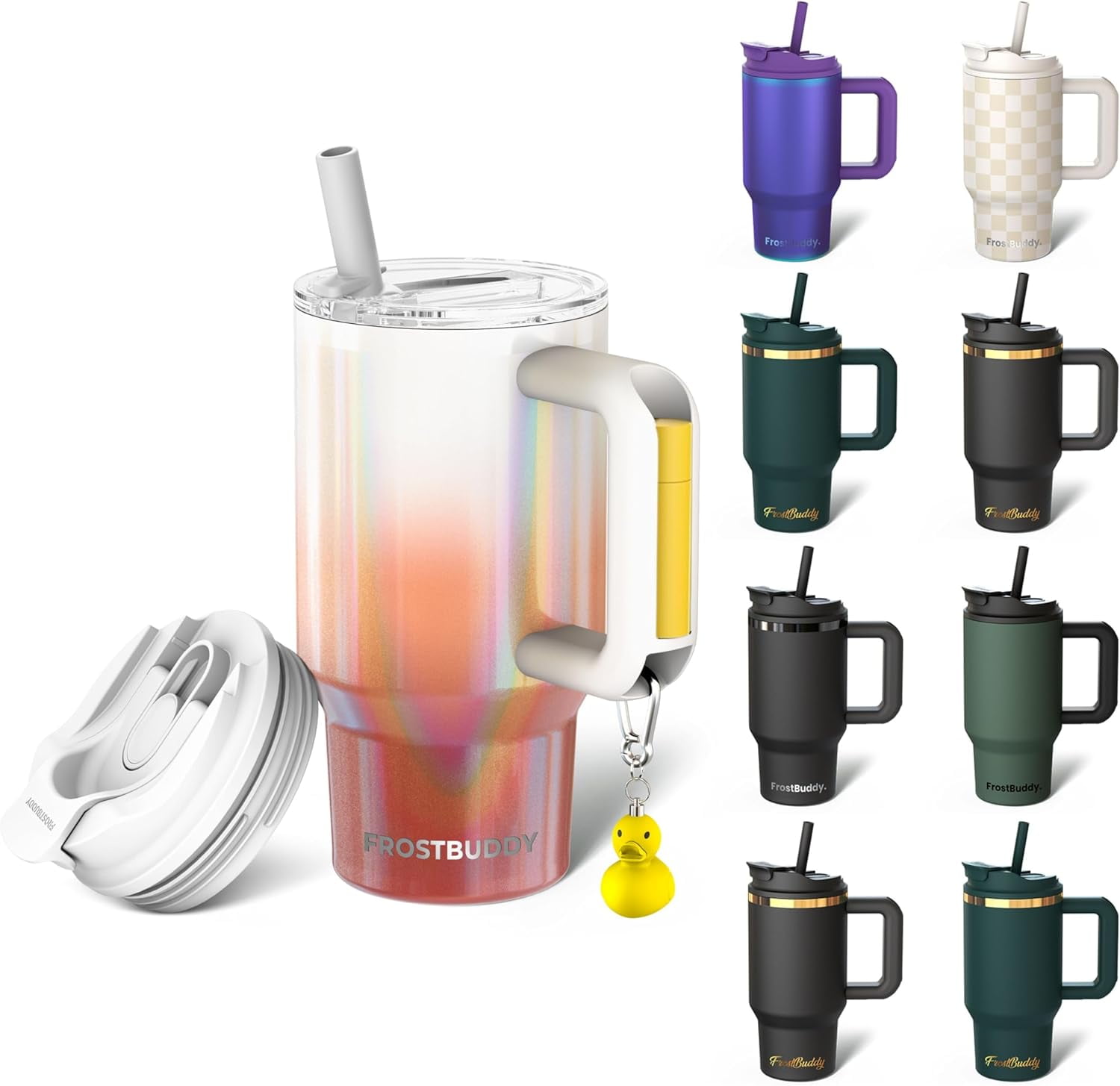 Thicc Buddy - 16 oz Stainless Steel Vacuum Insulated Tumbler with Lid ...