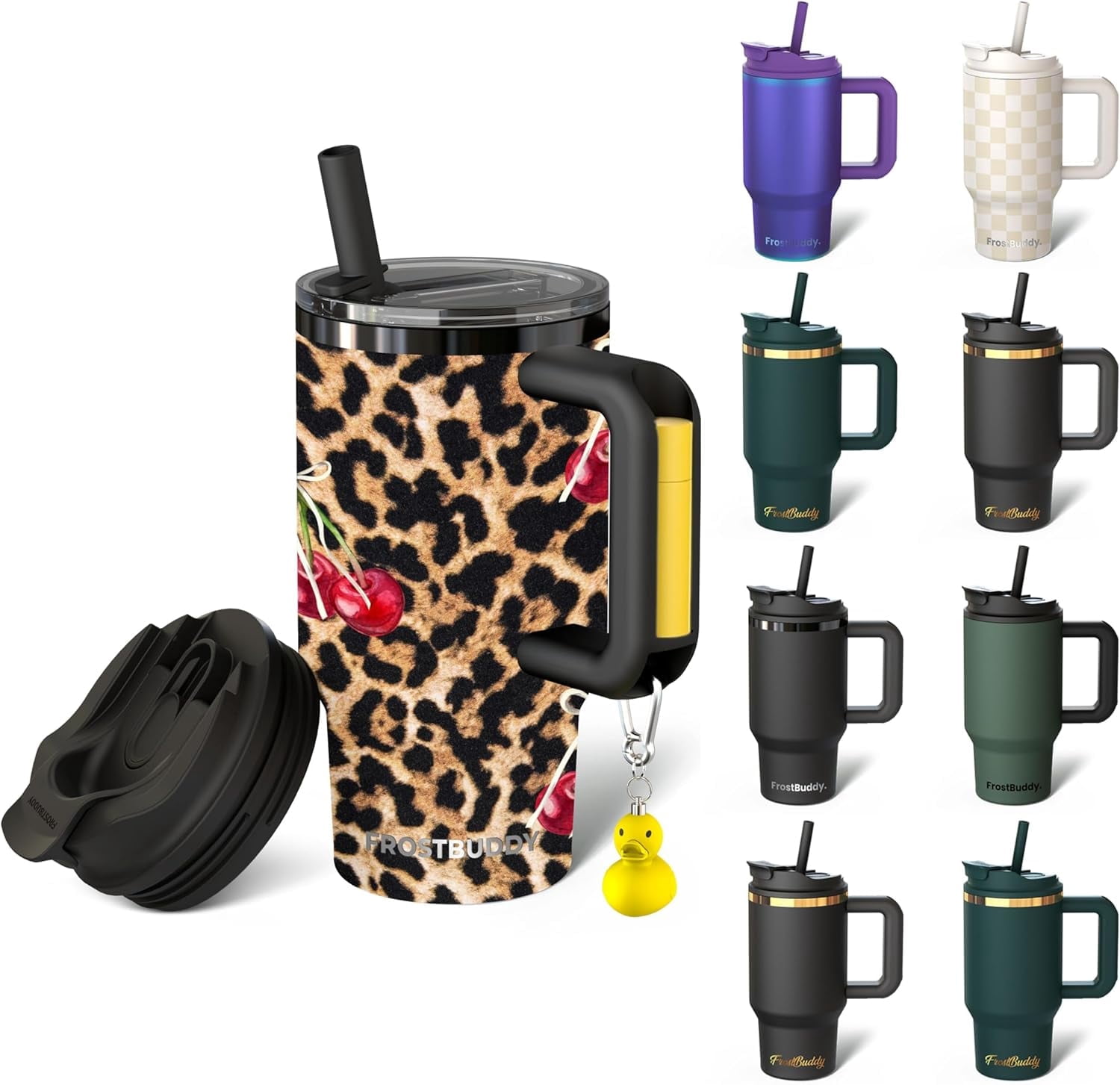 Thicc Buddy - 16 oz Stainless Steel Vacuum Insulated Tumbler with Lid ...