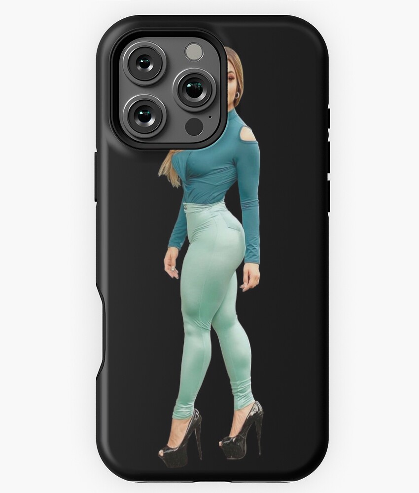 Thicc Woman on High Heels Art Design Phone Case for iPhone 16 15 14 13 ...