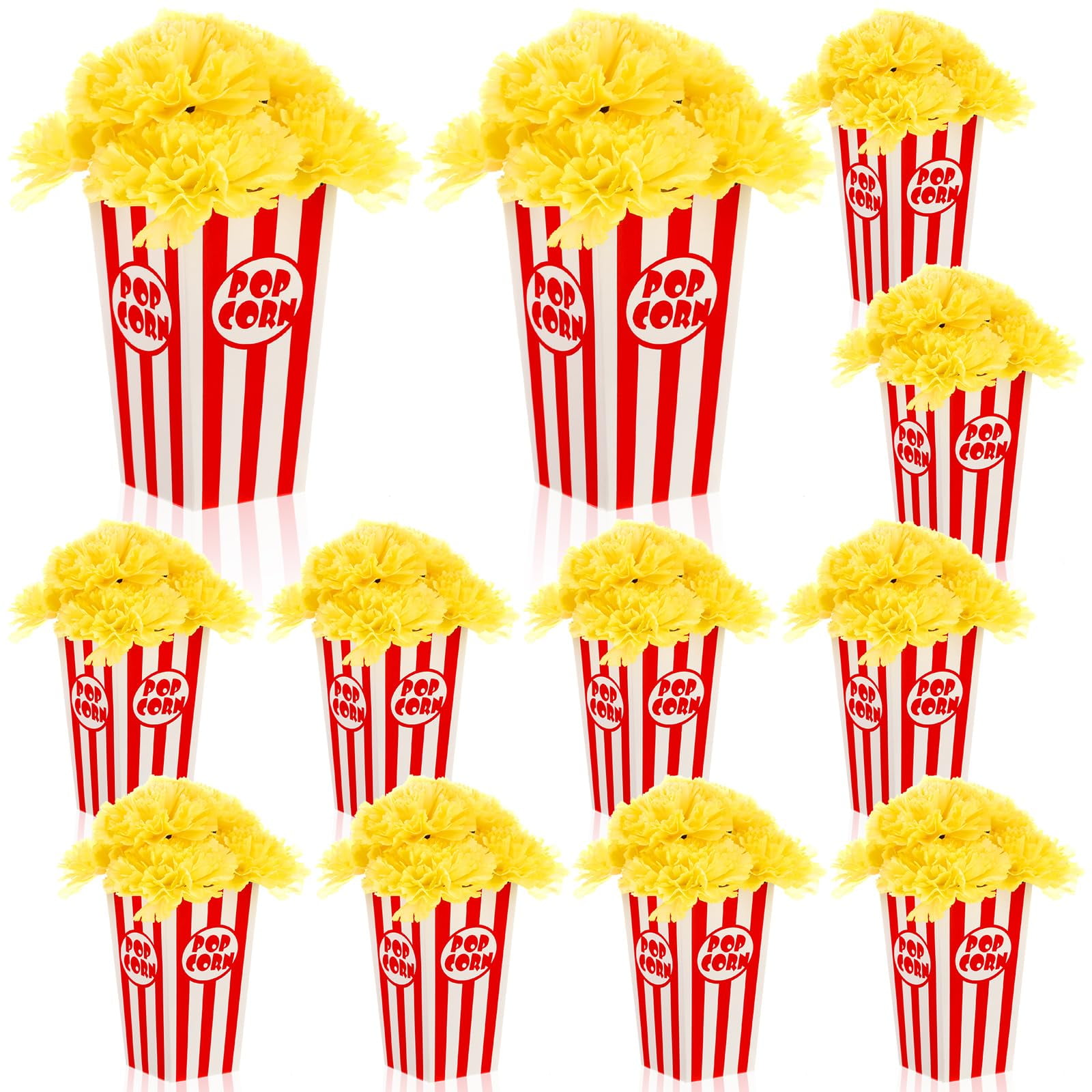 Thiccywoov 84 Pcs Popcorn Party Decorations Mini Popcorn Table ...