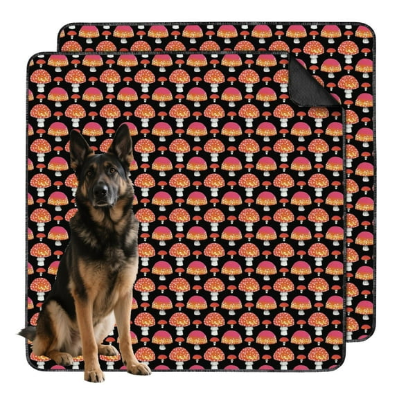 Thick 48"x48" Reusable Pet Crate Pads, Washable Dog Pee Mats with ...
