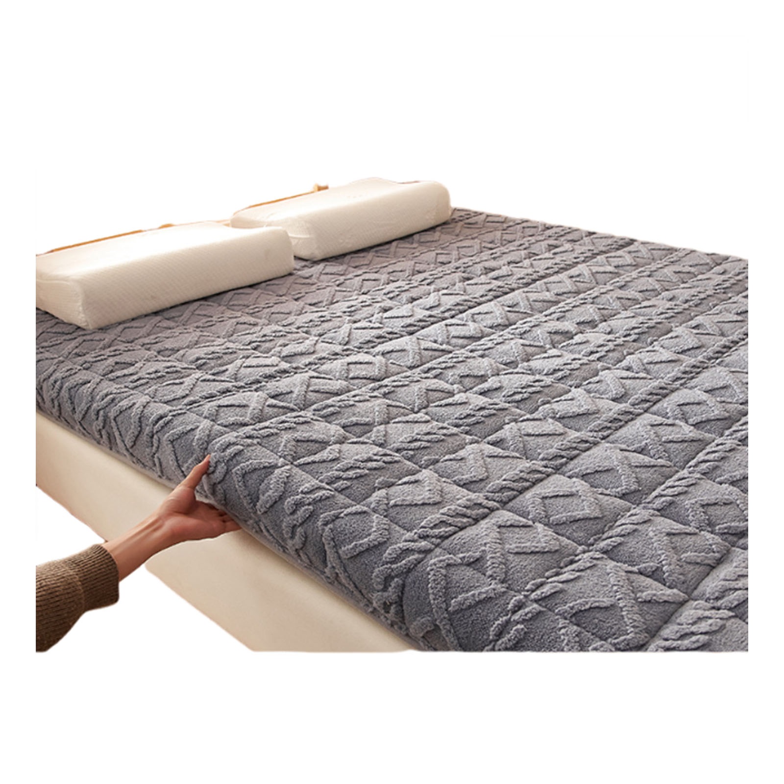 Thick 6 cm Futon Floor Mattress, Japanese Mattresses Futon Folding ...