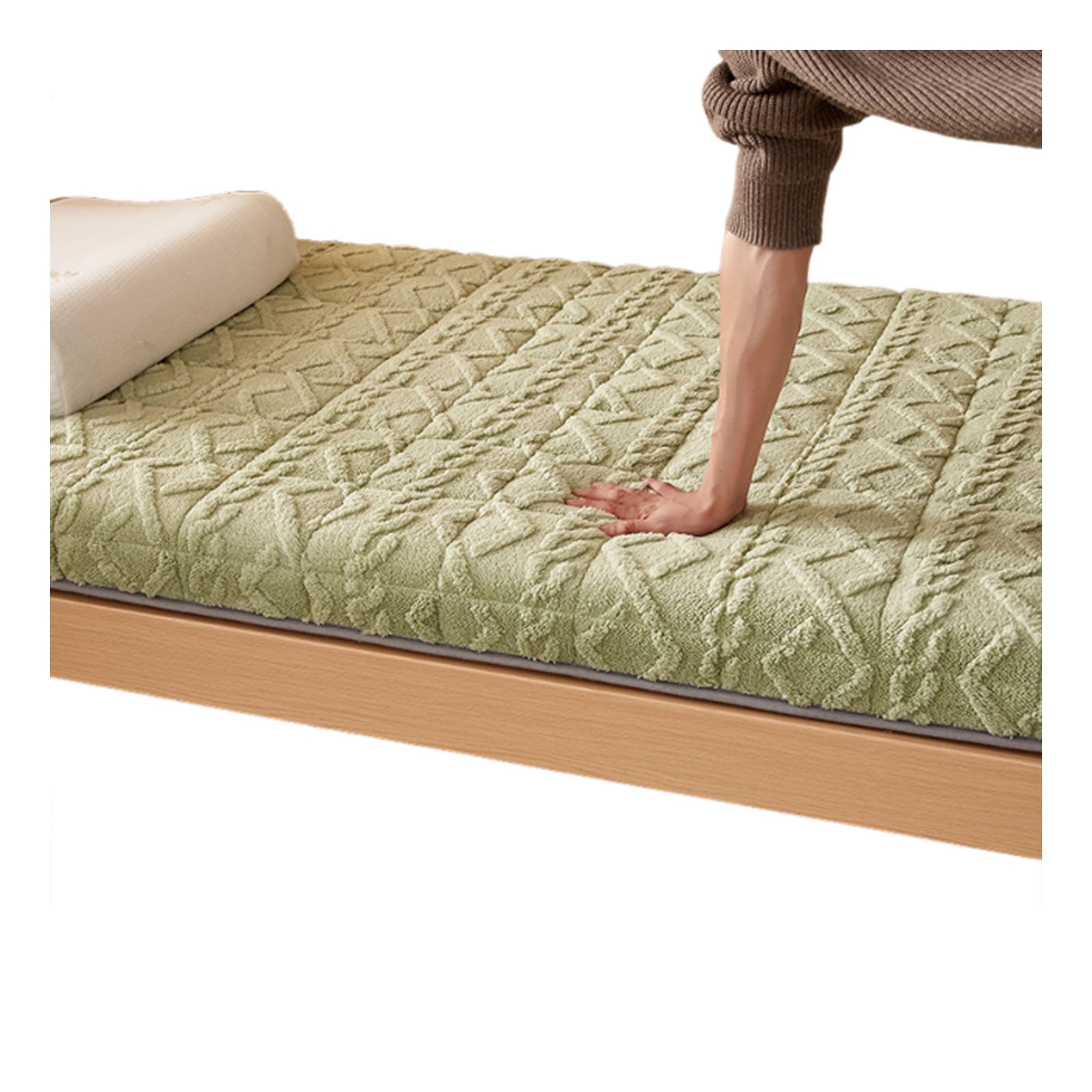Thick 6 cm Futon Floor Mattress, Japanese Mattresses Futon Folding ...