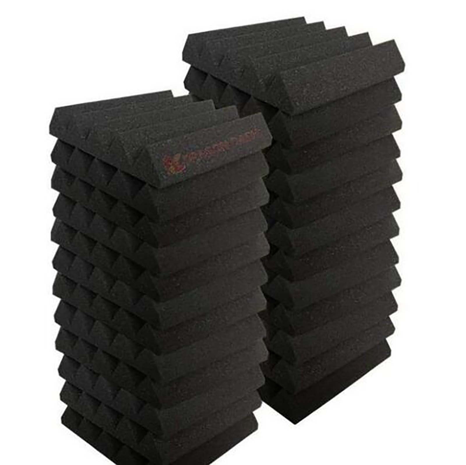 Thick Acoustic Foam Panels Soundproof Studio Foam, High Density No-Dust ...