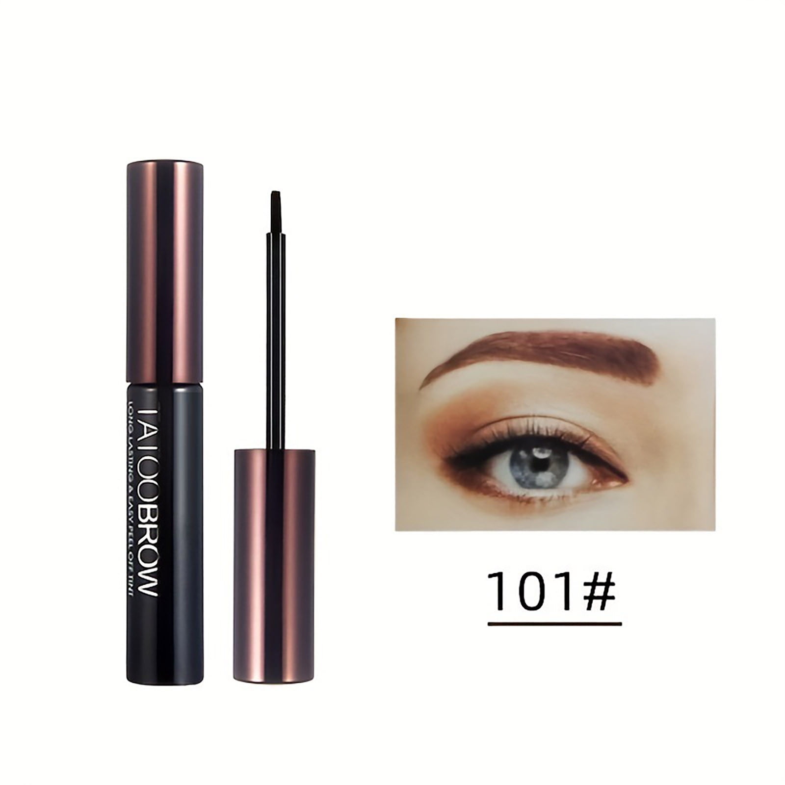 Thick And Full Brow Enhancing Wax Sticks For Eyebrows With Slant Brow