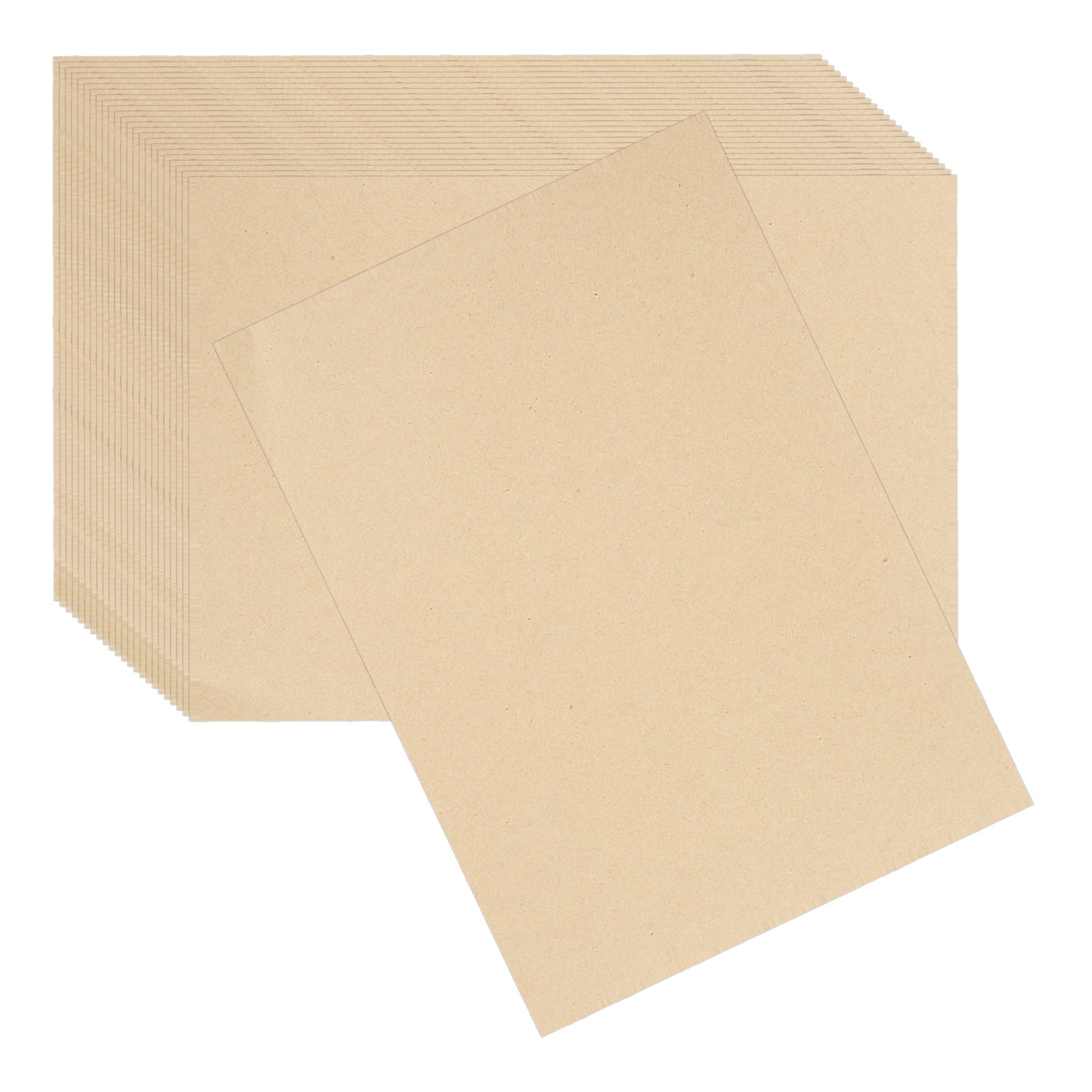 Clispeed Handmade Kraft Paper Sheets Khaki 100 Sheets Per Pack A4 Size ...