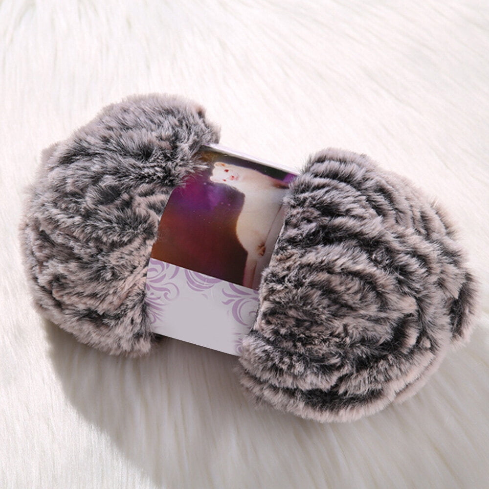 Thick Chenille Yarn Soft Skin Friendly Bulky Fluffy Knitting Yarn for ...