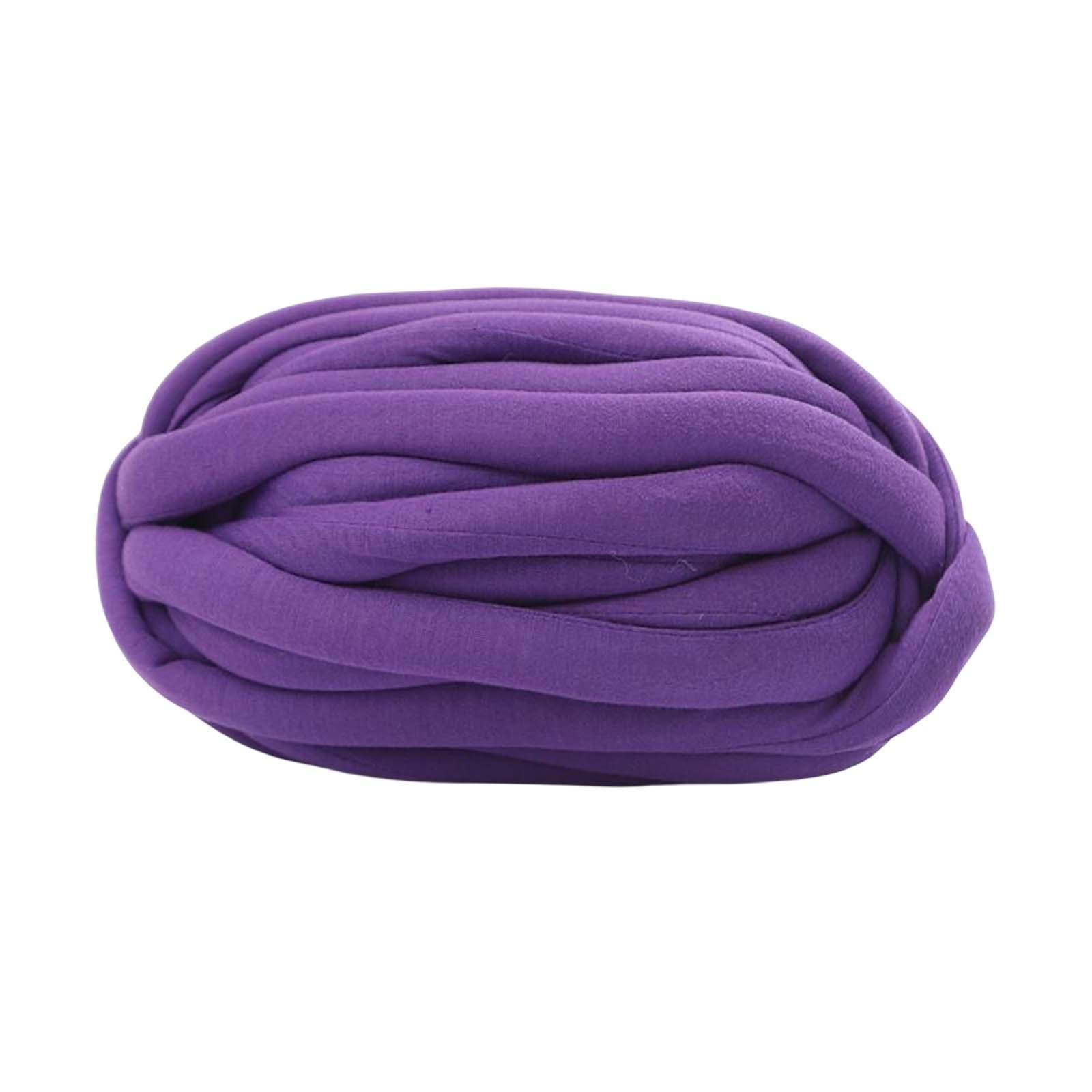 Thick Chunky Yarn Bulky Yarn Washable Knitting Filling Bulky Giant Wool ...