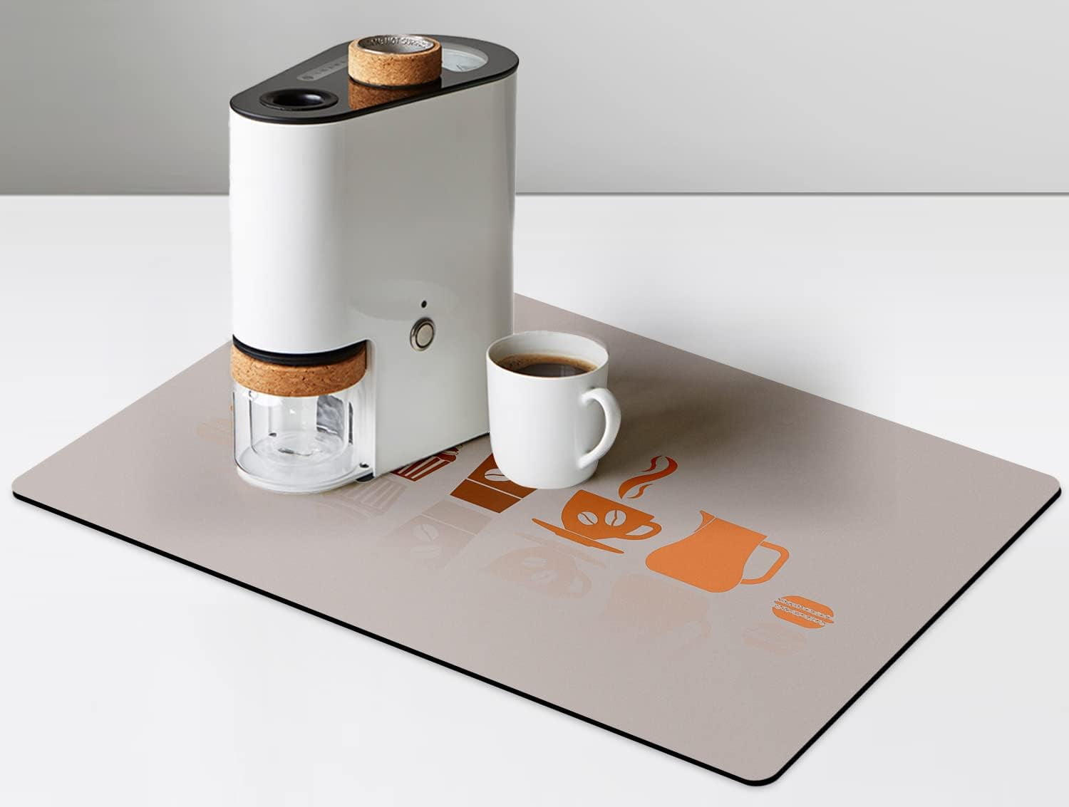 Thick Coffee Maker Bar Mat Countertop,Quick dry mat,Bar Drying Mat ...