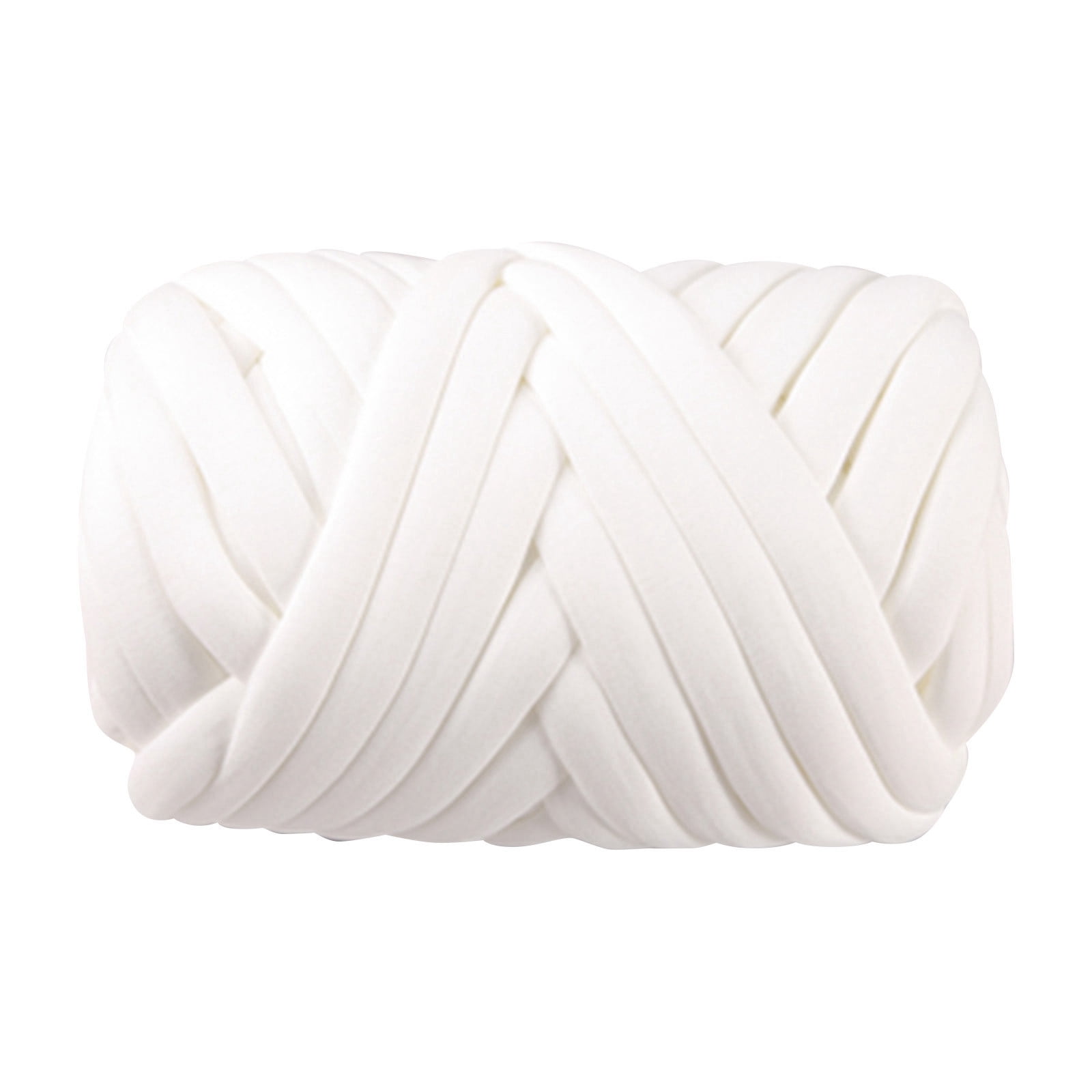 Thick Core Yarn Hand Woven Fabric Strip Thread Crochet Blanket Cushion ...