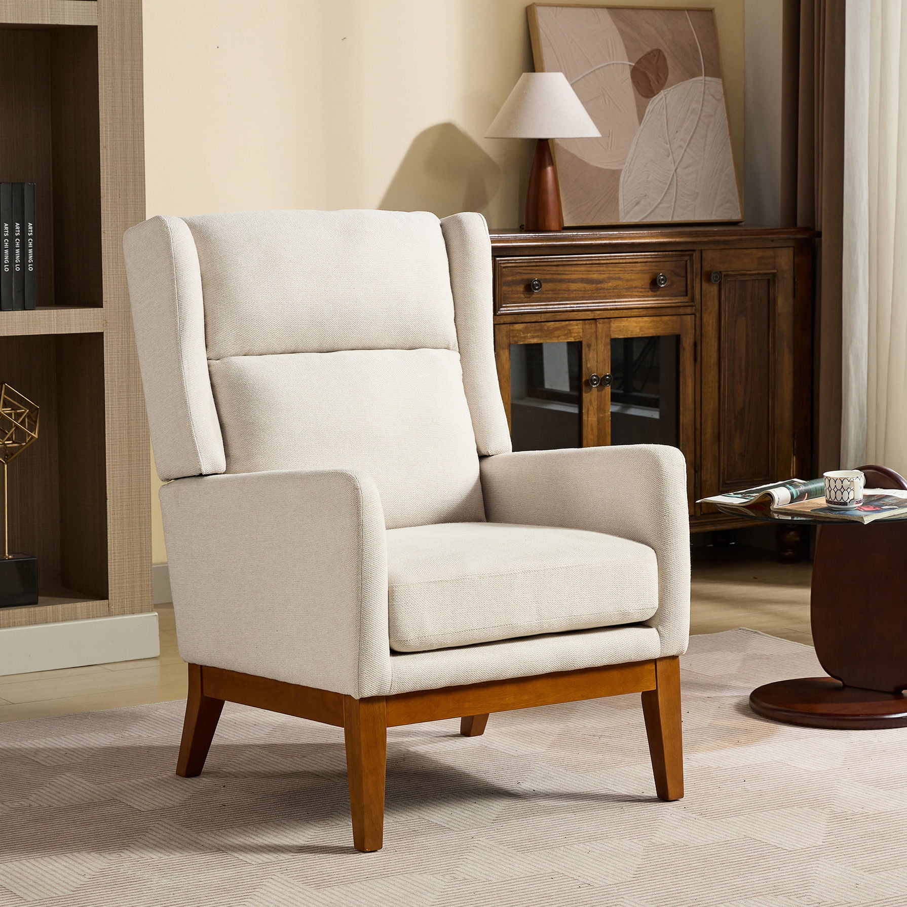Thick Cushion & Wide Seat Chair - Living, Game, Bedroom Relax - Walmart.com