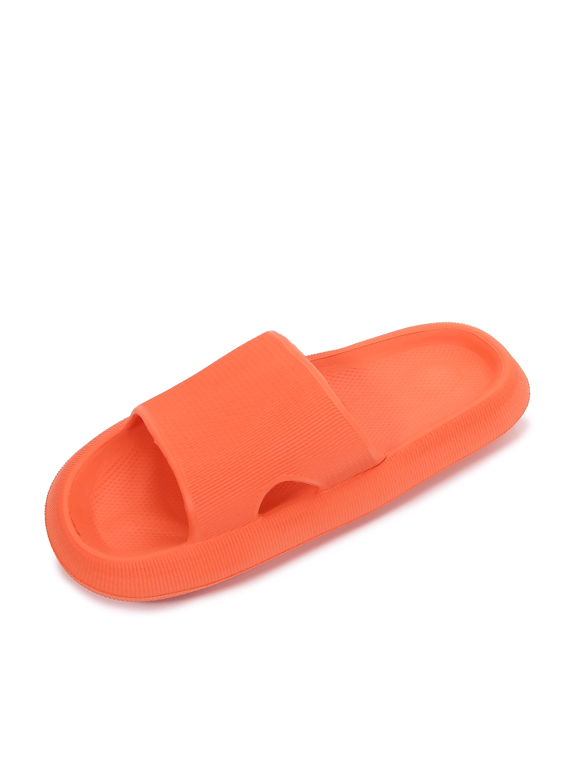 M&M Thick Cushioned Pillow Slides for Women & Men - Comfort Eva Sandals ...