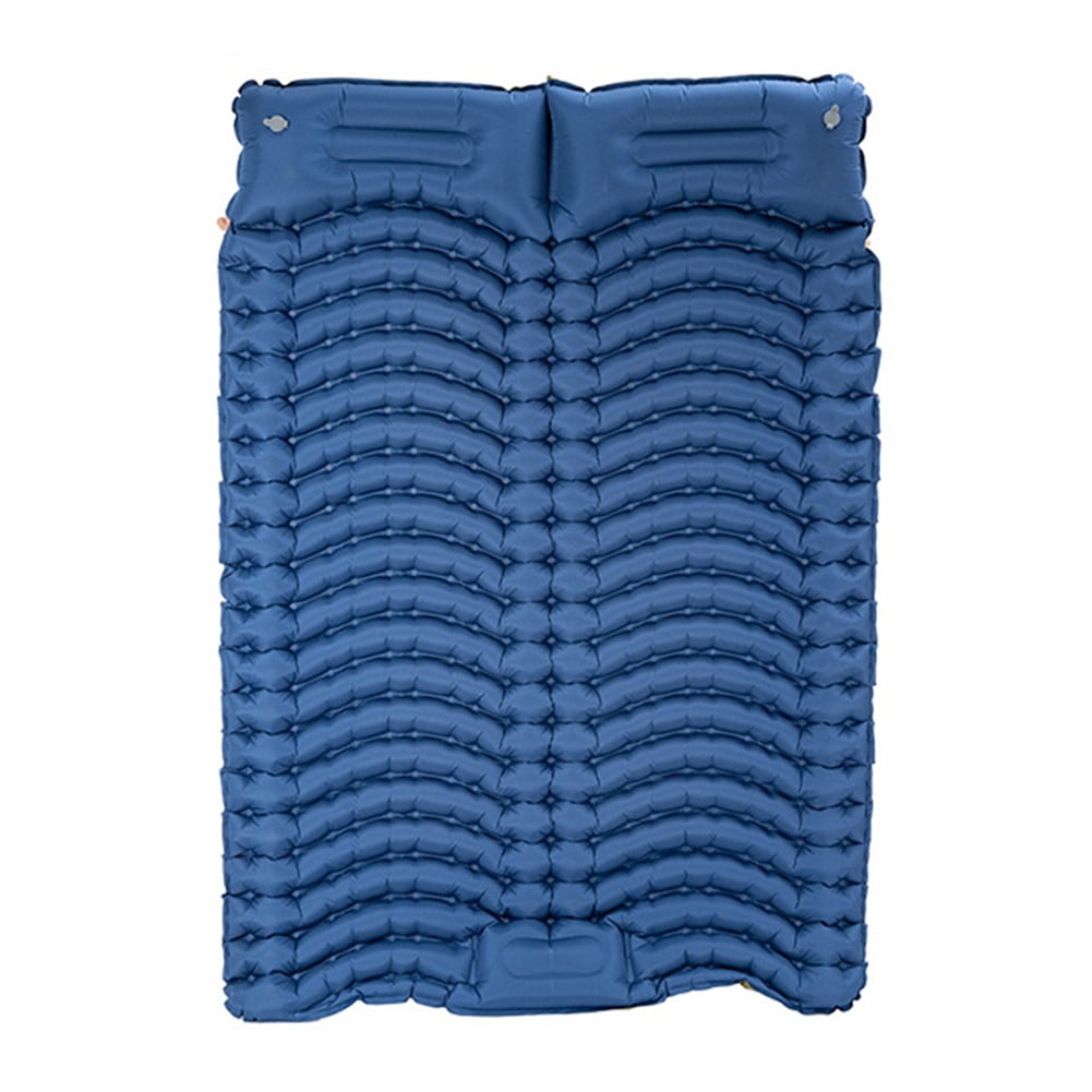 Thick Double Air Mattress with Foot Pump: Perfect for Camping Comfort ...