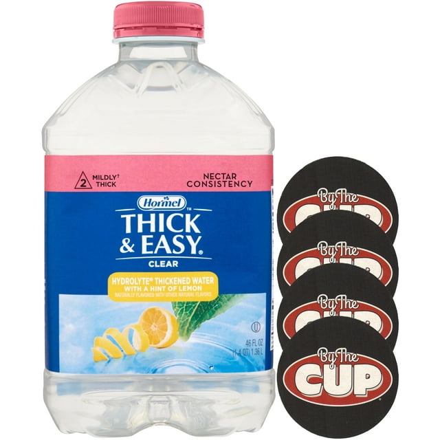 Thick & Easy Clear Hydrolyte Thickened Water with a Hint of Lemon ...