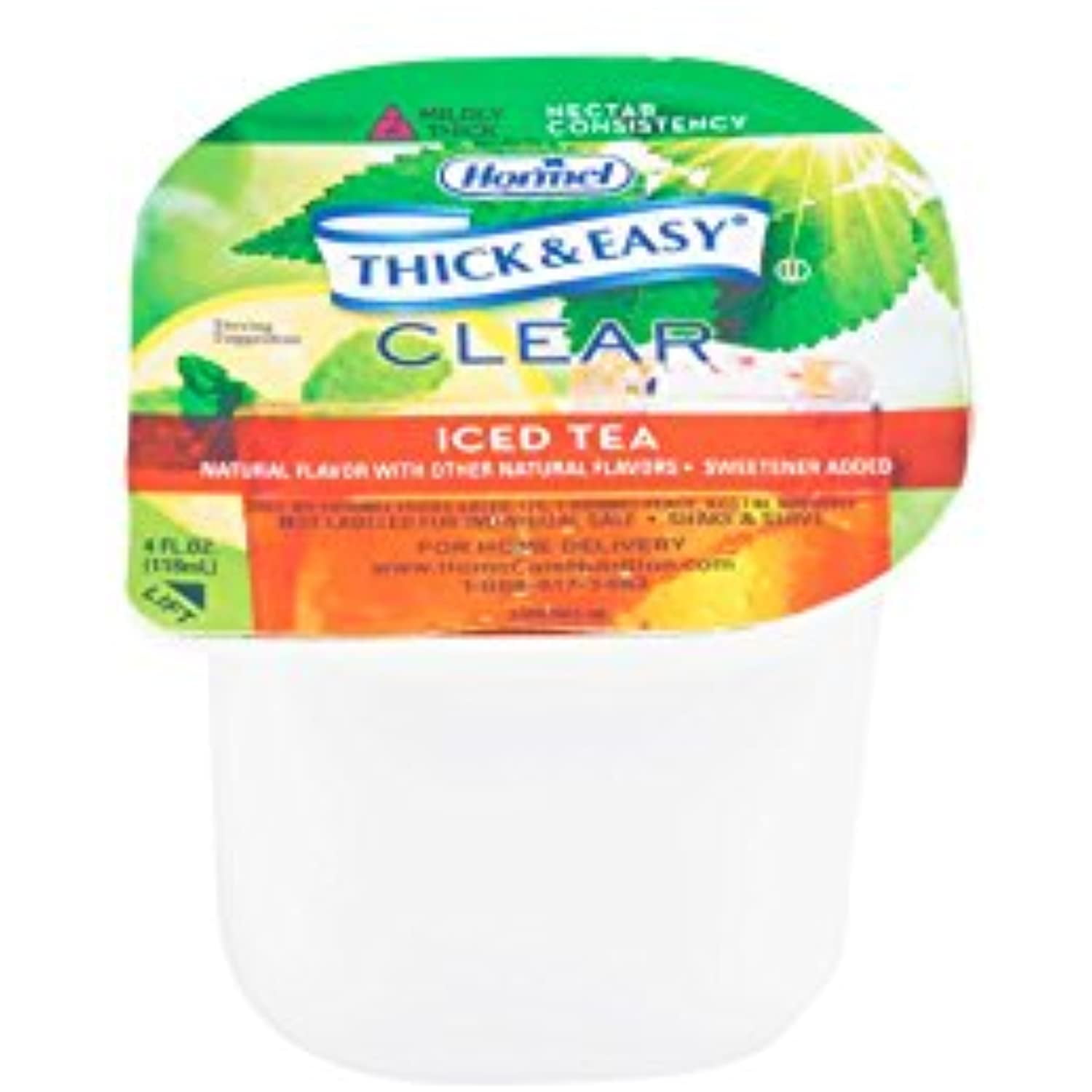 Thick & Easy Clear Thickened Iced Tea, Nectar Consistency, 4 Fl Oz ...