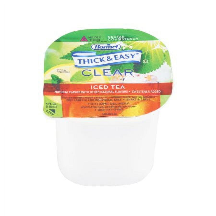 Thick & Easy Iced Tea, 4 oz. Portion Cup, Nectar Consistency - Walmart.com
