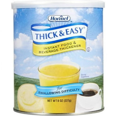 Thick & Easy Instant Food and Beverage Thickener, 8 Ounce - Walmart.com