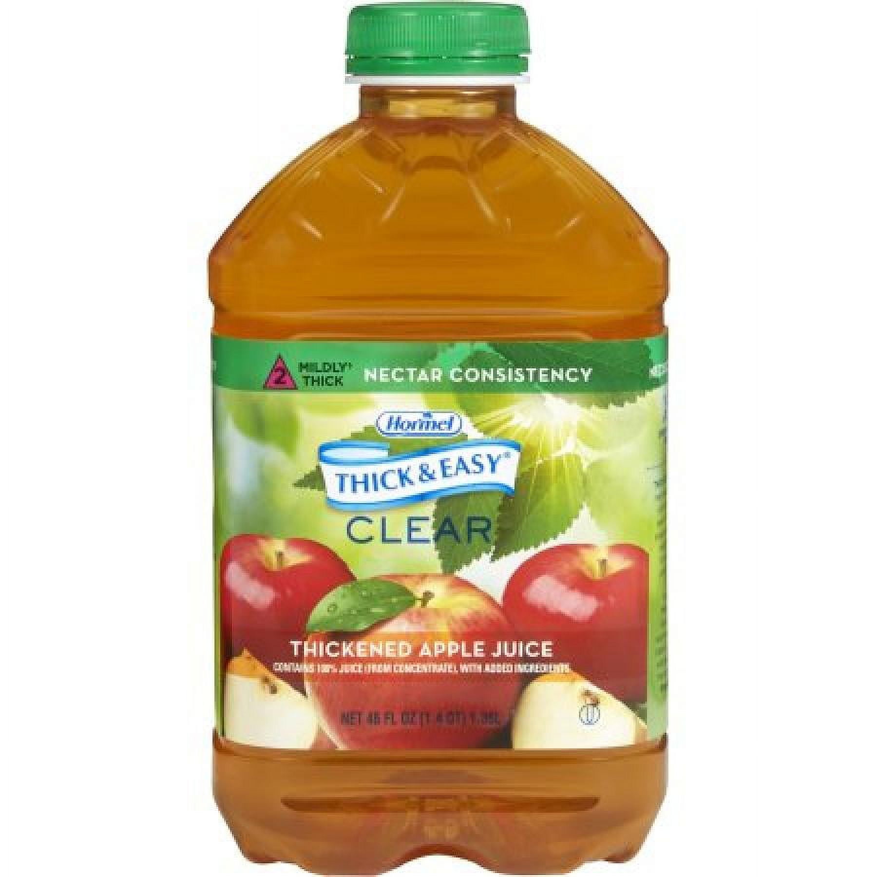 Thick & Easy Ready-to-Serve Thickened Apple Juice, Nectar Consistency ...