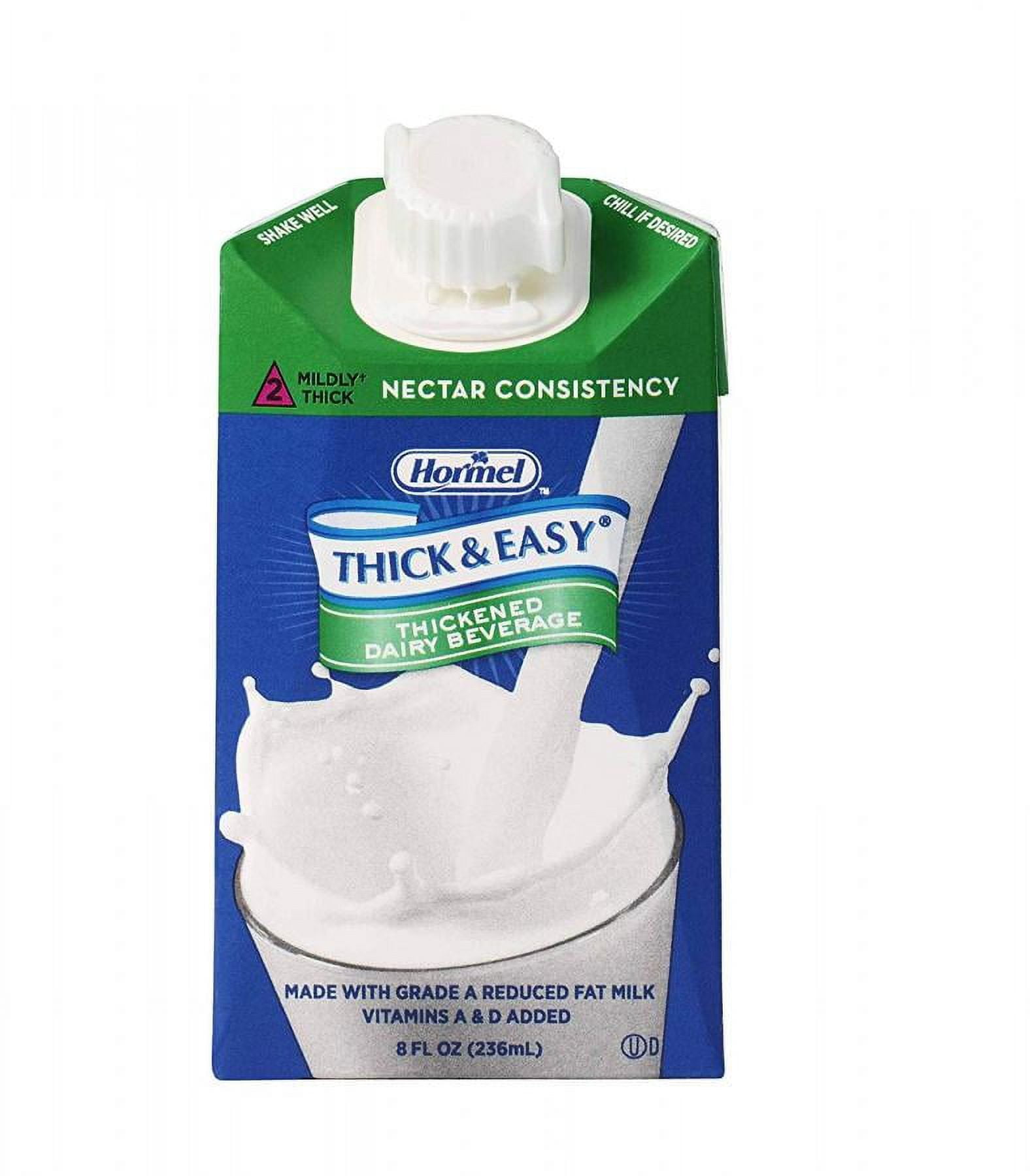 Thick & Easy Thickened Dairy Beverage, Nectar Consistency, 8 ounce ...