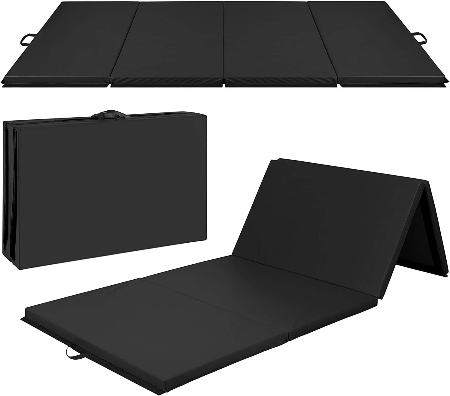 Thick Gymnastics Exercise Mat, 4'x8'x2 Extra Thick High Density Anti ...