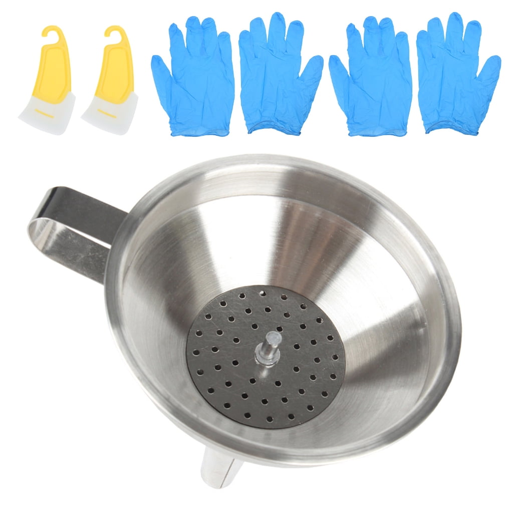 Thick Handle Resin Funnel with Smooth Flow Resin Filter Funnel for 3D ...