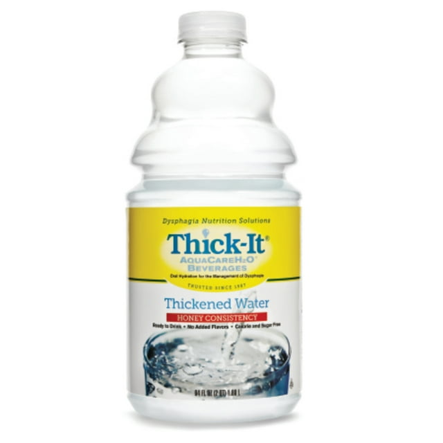 Thick-It AquaCareH2O Ready-to-Use Thickened Water, Honey Consistency ...