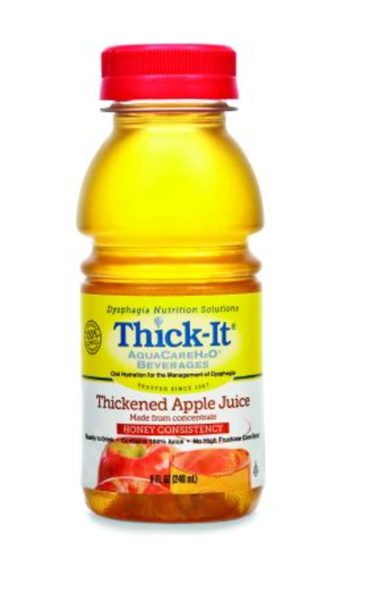 Thick-It AquaCareH2O Ready Beverages: Thickened Apple Juice, Case of 24 ...