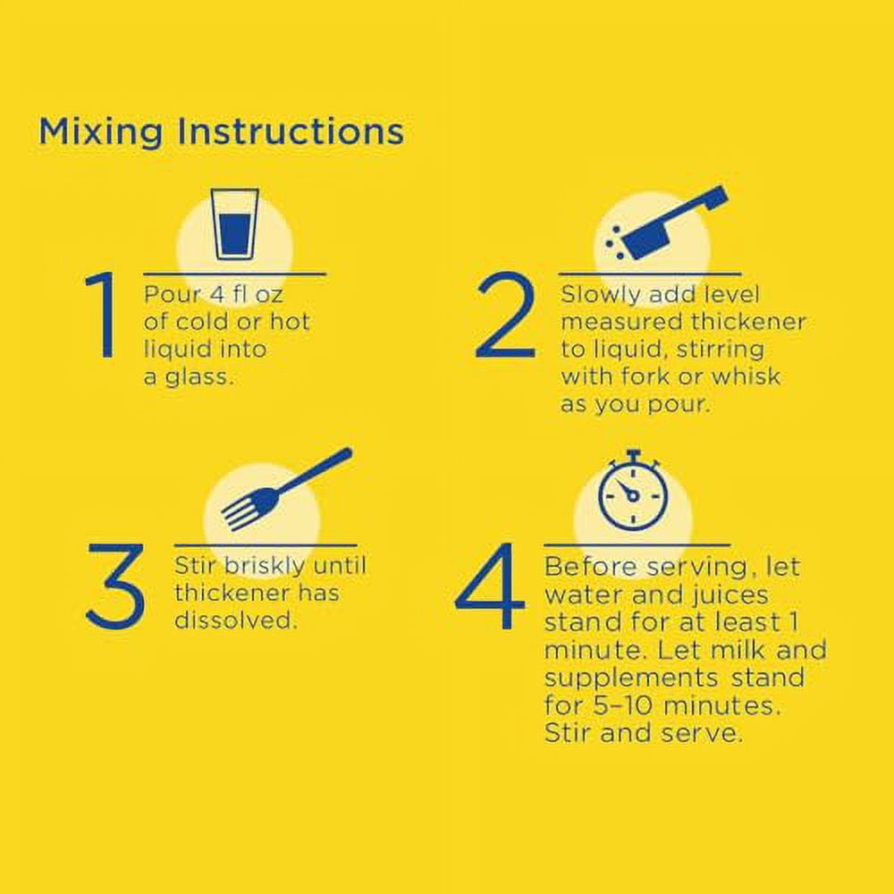 Thick-It Original Food & Beverage Thickener, Flavorless Powder for ...