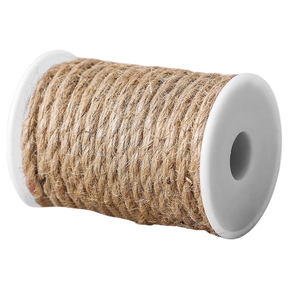 Thick Jute Rope 12mm Natural Heavy Duty Twine for Craft Gardening Cat ...
