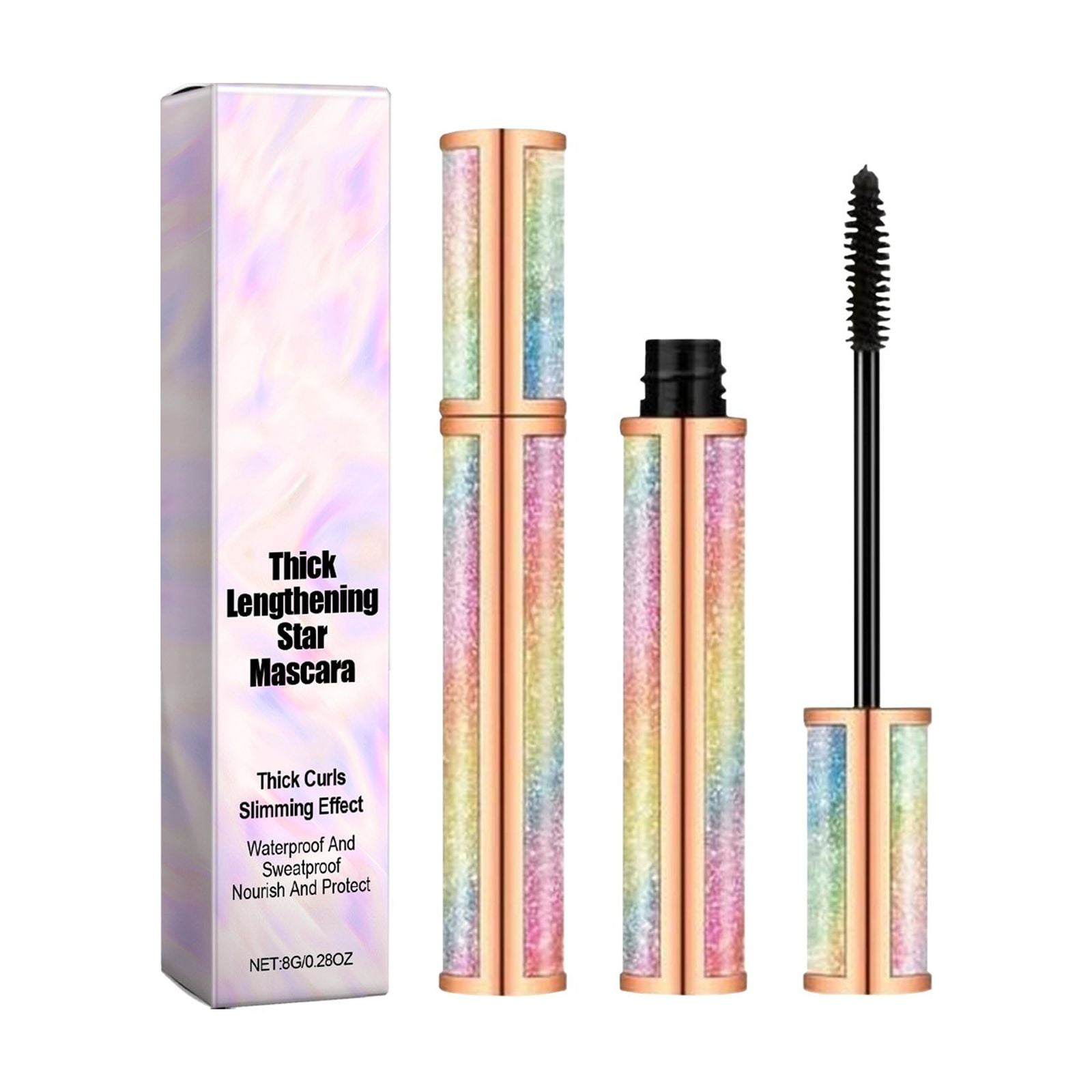 Thick Lengthening Star Mascara Curling Volumizing Lasting Dark Long ... Thick Lengthening Star Mascara Curling Volumizing Lasting Dark Long ...