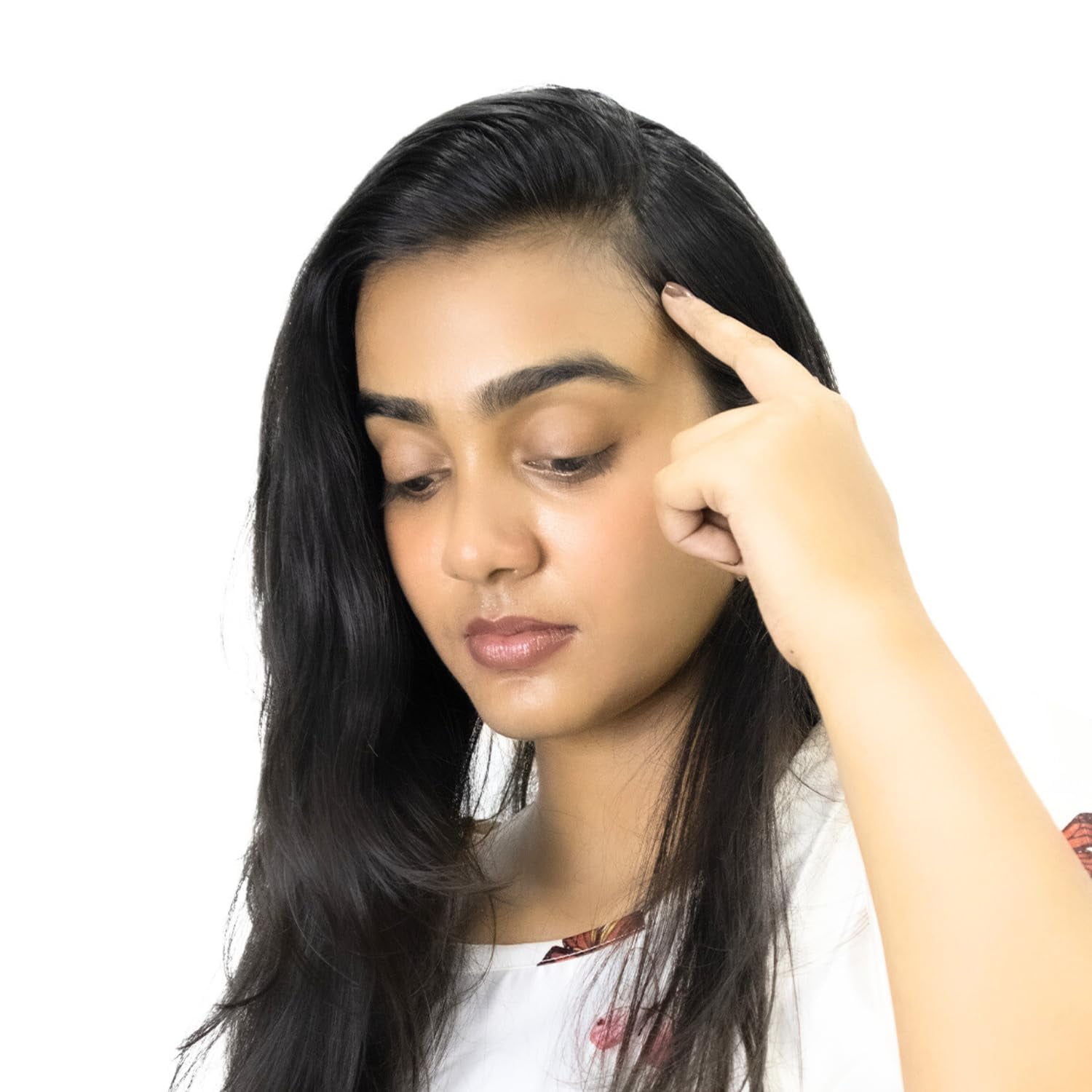 Thick Lengths Invisible Hair Patches for women with 3 clip from 100 ...