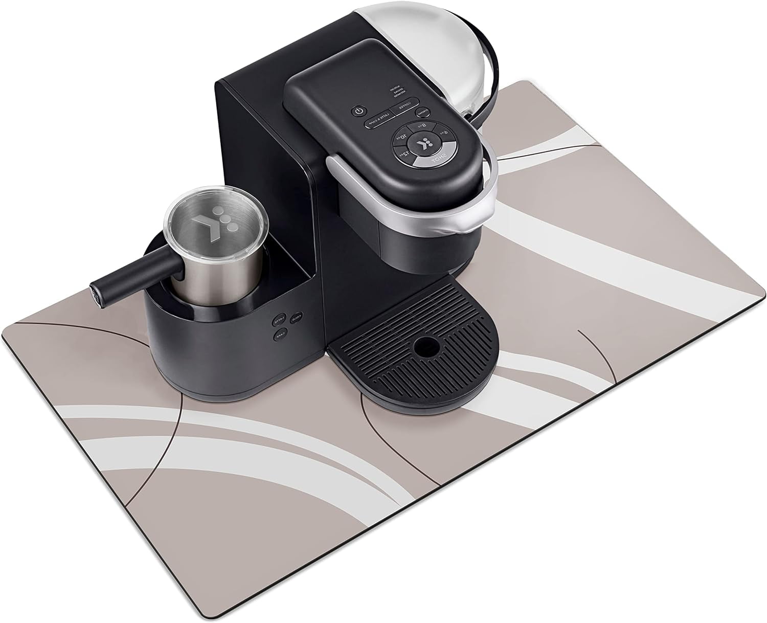 Thick Mat for Coffee Maker,Water Collection Coffee Mat，No-Slip Mats for ...