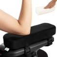 Thick Memory Foam Office Chair Arm Pads - Armrest Covers Provide Elbow ...